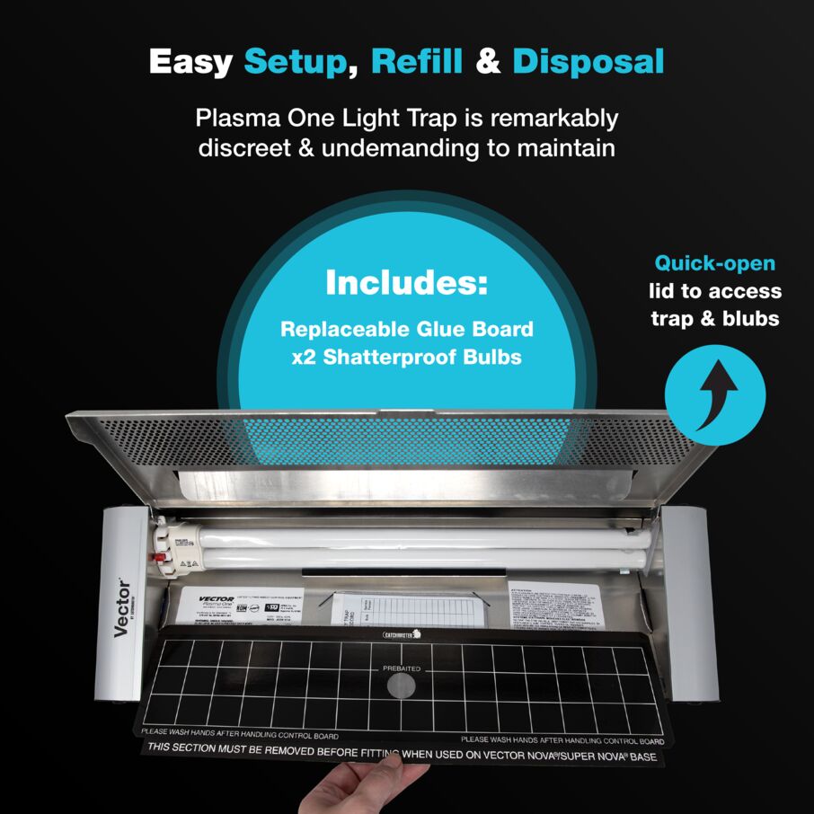 CatchmasterGRO Vector Plasma One UV Light Fly Trap